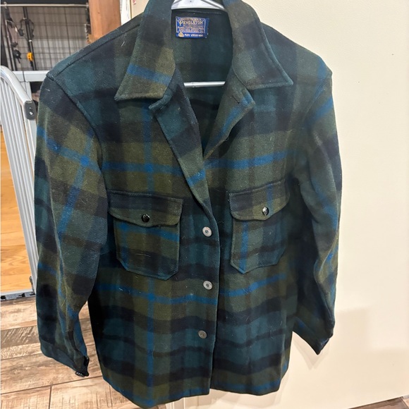 Pendleton | Jackets & Coats | Vtg 6s Pendleton Plaid Wool Jacket | Poshmark